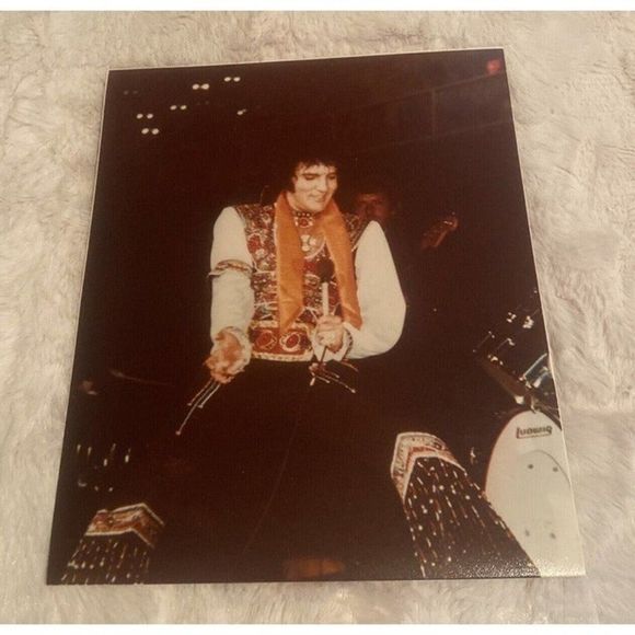 Vintage | Accents | Rareoriginal Elvis Presley 8 X Photo Concert Kodak ...